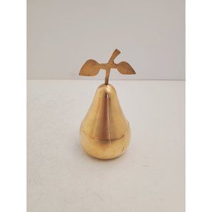 Storage & Organization | Pear Shape Box Vintage Solid Brass Pear Box ...